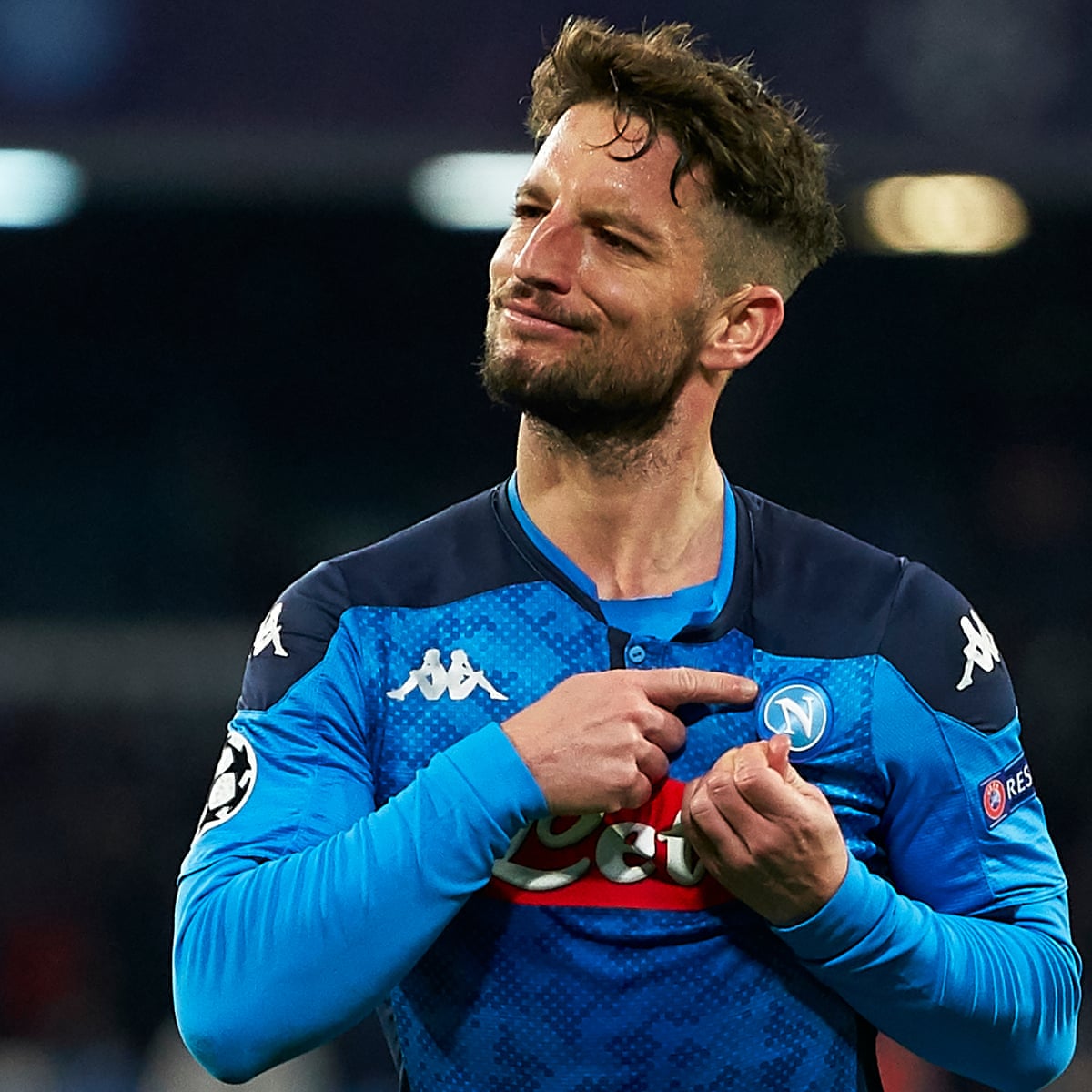 Dries Mertens has revealed he is satisfied with the Napoli performance
